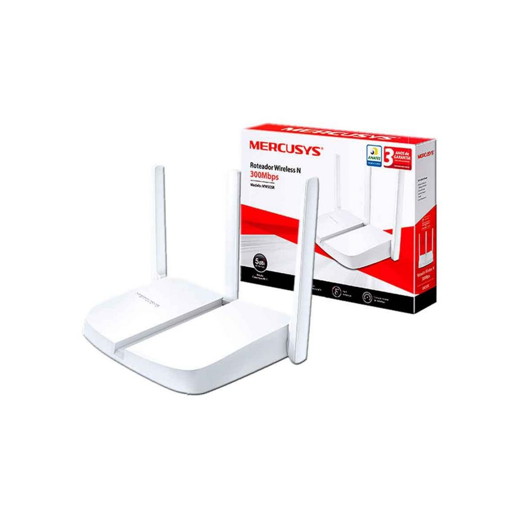 Router Mercusys 3 Antenas 300 mbps Mw305r - Tiendita Firestar