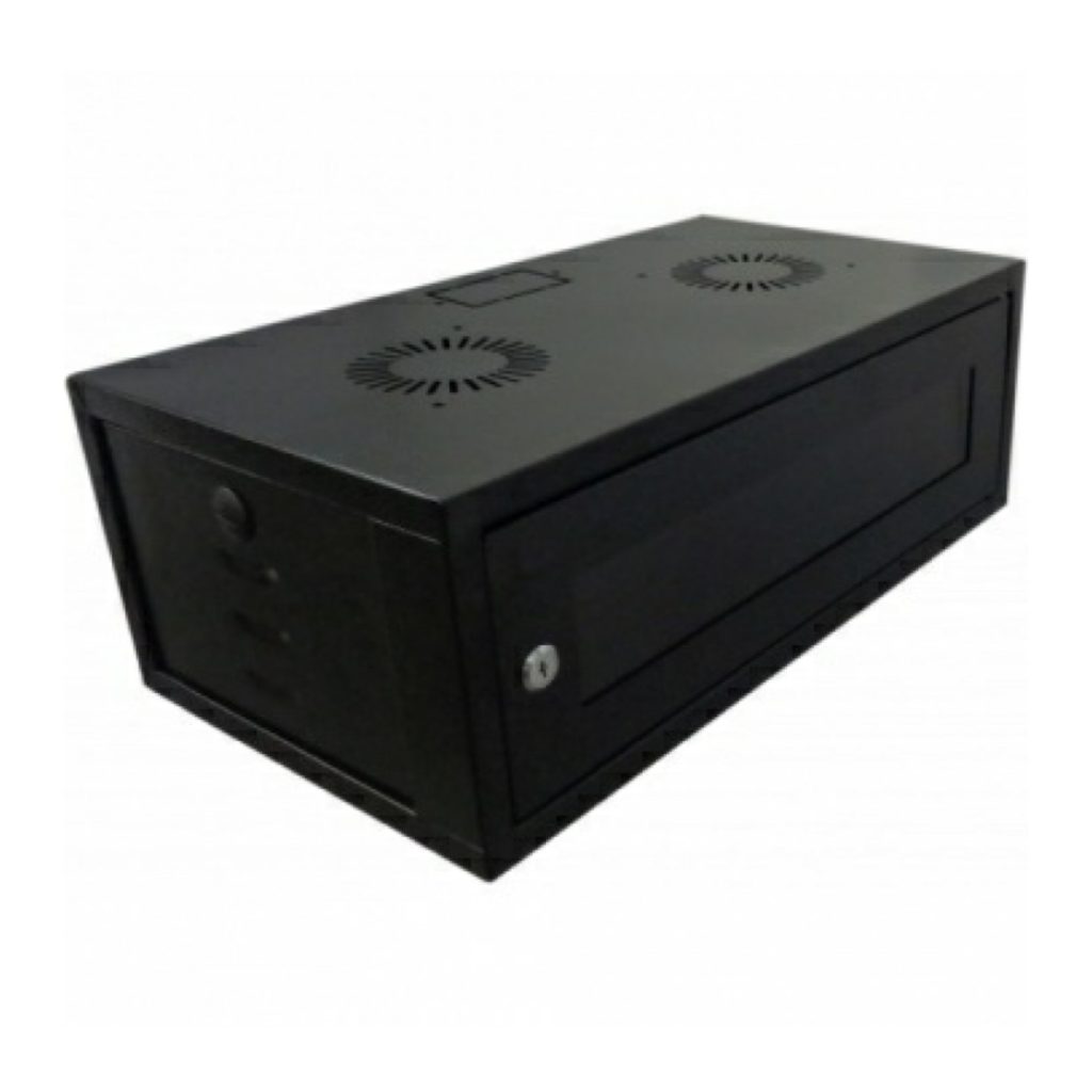 Rack Gabinete Para Dvr 2u puerta de metal. - Tiendita Firestar