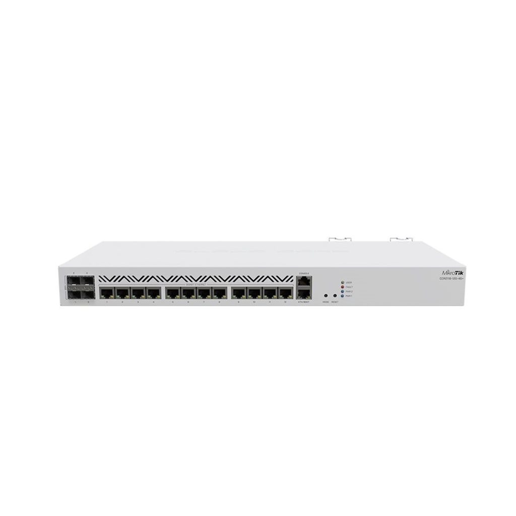 Cloud Core Router 12 puertos Gigabit CCR2116-12G-4 Mikrotik. - Tiendita ...